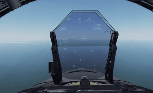 Sydor Optics Heads Up Display (HUD) Appears in Top Gun 2